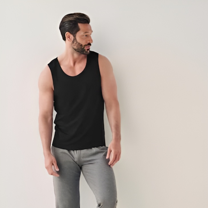 Premium vest for men and boy| black vest for men |sleeveless-Sando ...
