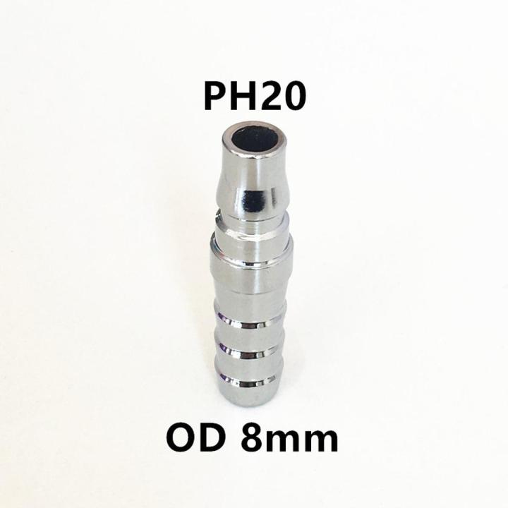 Pneumatic Fittings 1/4" Air Compressor Hose Quick Couplers High ...