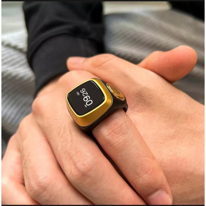 Iqibla Smart Tasbih Tally Counter for Muslims Zikr Ring Digital Tasbeeh ...