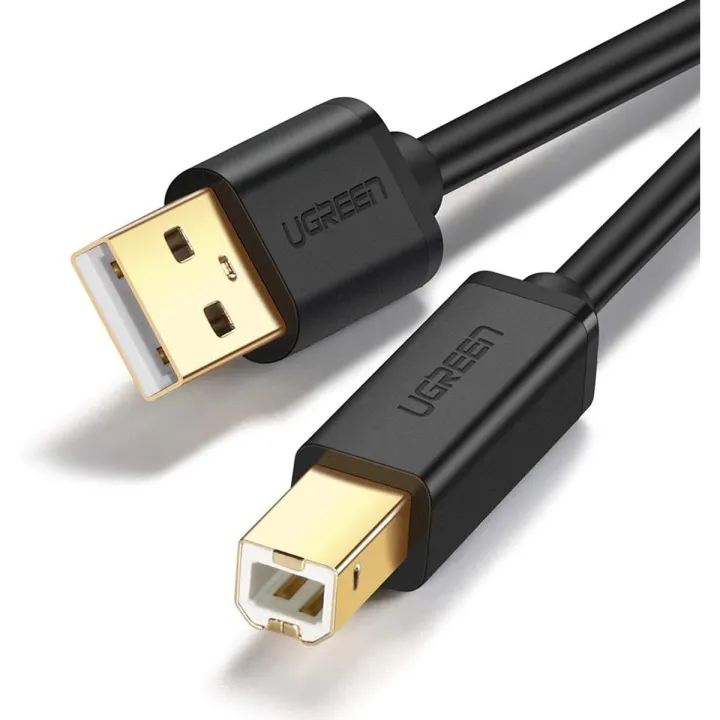 UG-REEN USB Printer Cable USB 2.0 Type A Male to B Male Scanner Cord ...
