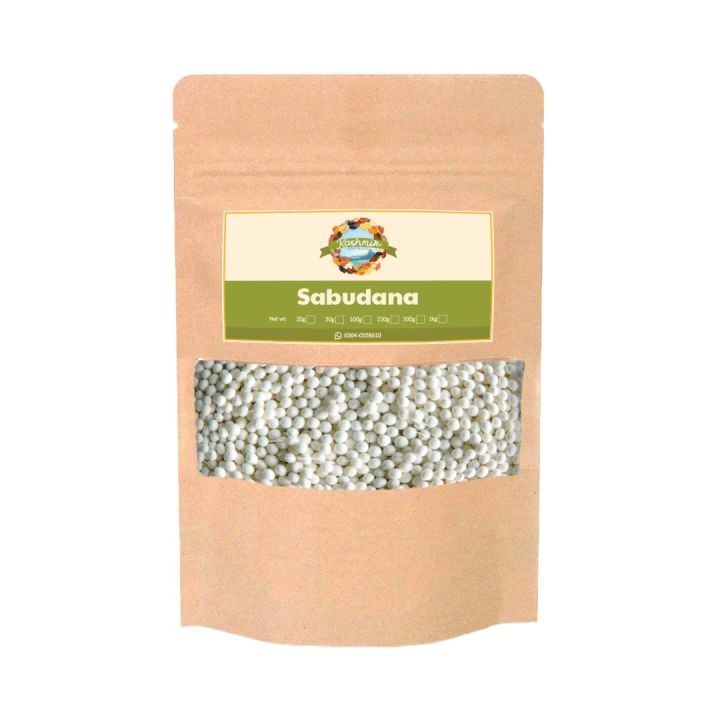 Sabudana | Sago Dana / Tapioca Pearls - 100gm, 250gm, 500gm, 1Kg | Daraz.pk