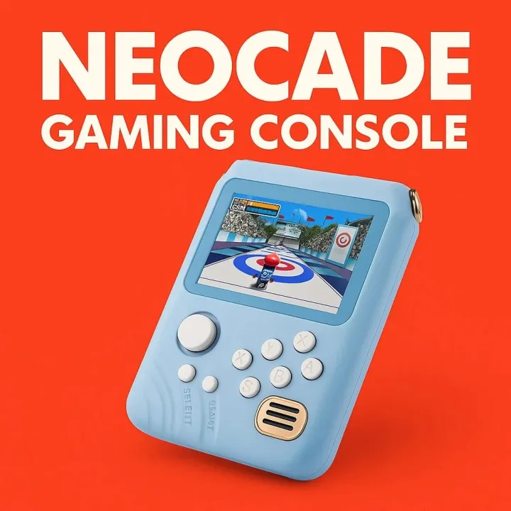 Neocade Retro Handheld Gaming Console with 500+ Built-in Games | Daraz.pk