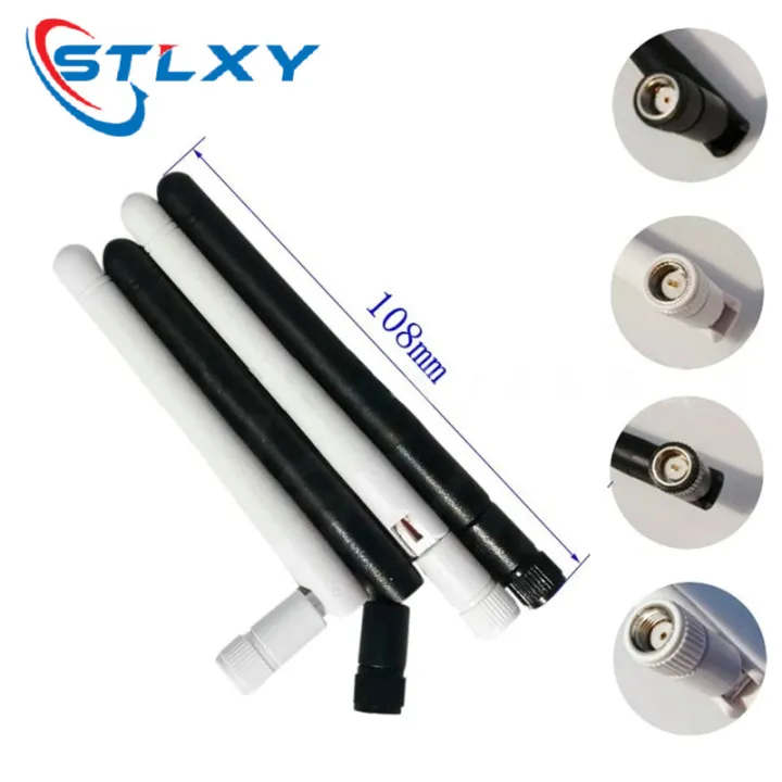 2.4GHz 3dBi Omni WIFI Antenna with RP SMA male Female plug connector ...