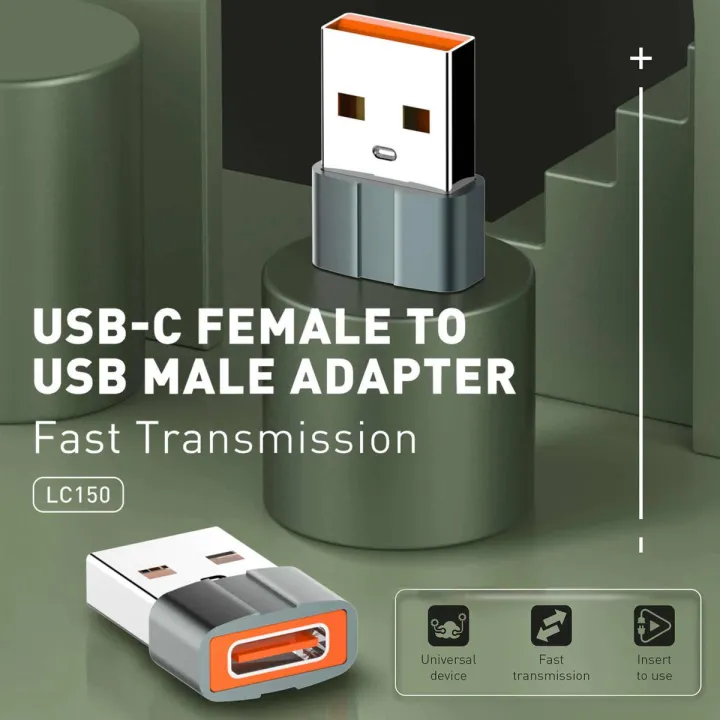 Ldnio LC150 USB C Female To USB Male Adapter / Ldnio USB C Convertor ...