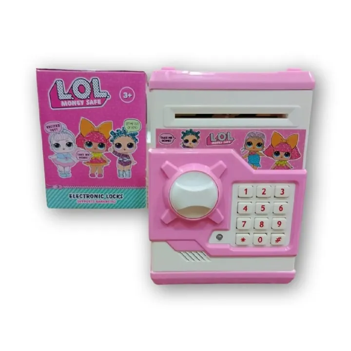 electronic Piggy Bank, Mini ATM machine, Money Box ,Savnig box for kids ...