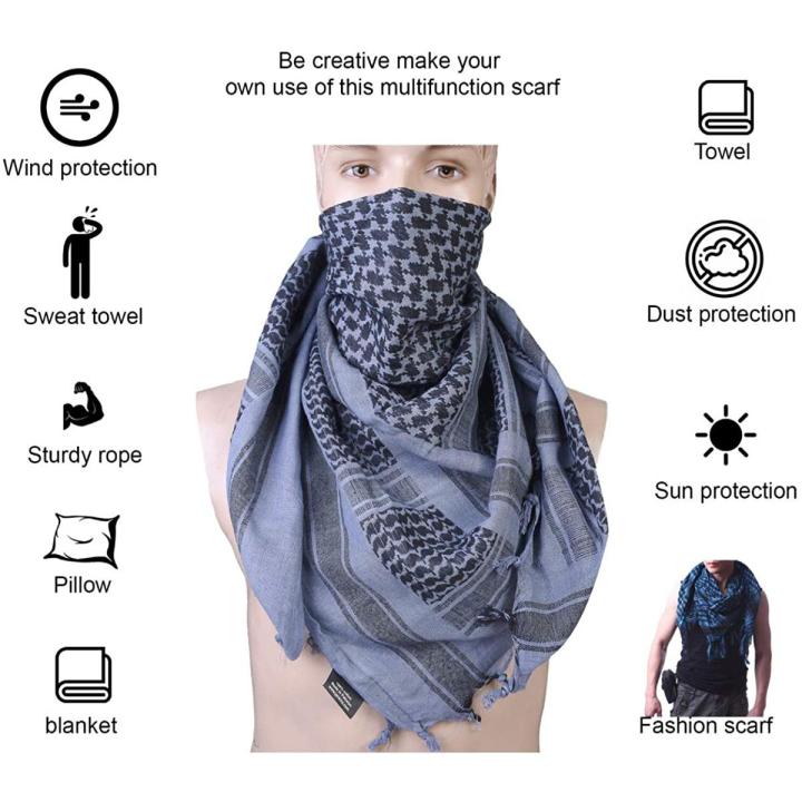 Grey Shemagh | Daraz.pk: Buy Online at Best Prices in Pakistan | Daraz.pk