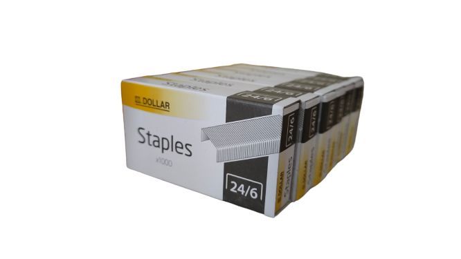 Pack of 5 Box Dollar Stapler Pins Size 24/6 Pack of 5 Box | Daraz.pk