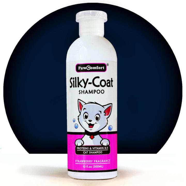 PawComfort SILKY COAT Shampoo for CATS 300ml | pet shampoo for cats ...