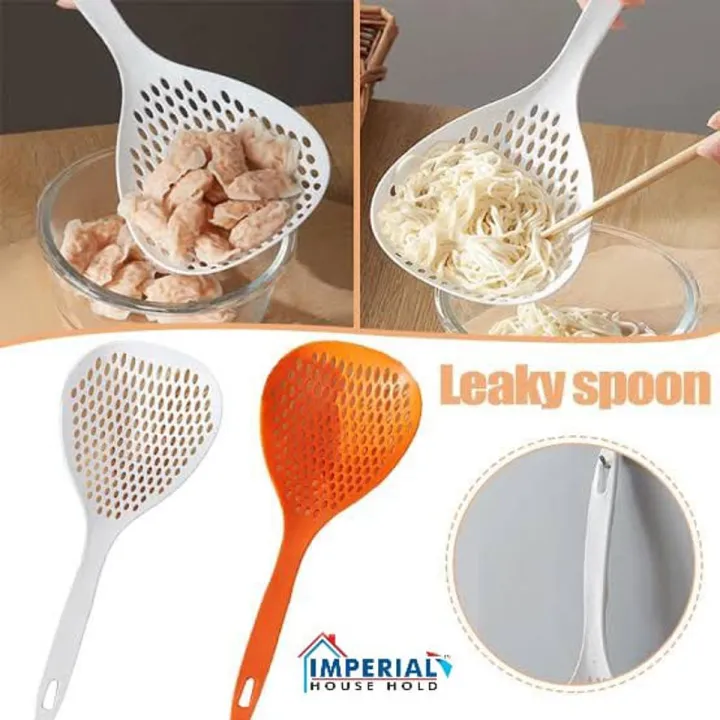 1PC - Food Strainer Scoop Colanders Kitchen Drain Shovel Strainers Home ...