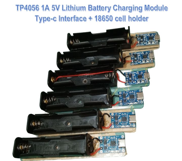 TP4056 1A 5V Lithium Battery Charging Board Module Type-c Interface ...