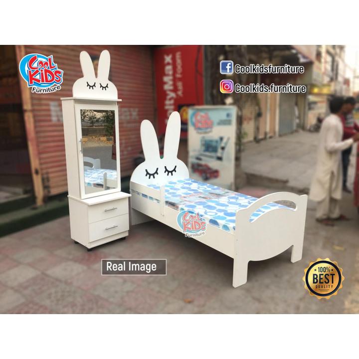 Kids Bed | Rabbit Single Bed Only | Daraz.pk