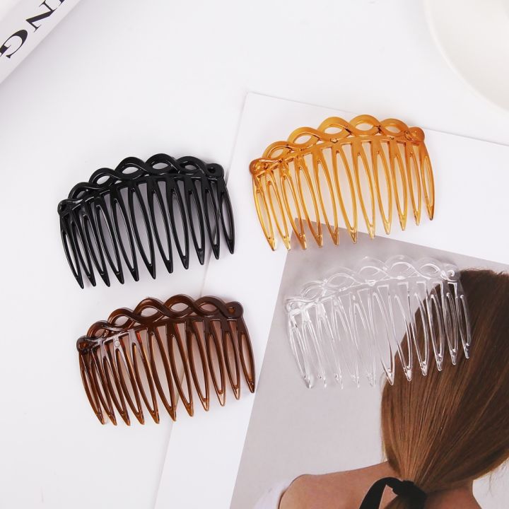 Plastic Hair Sharp Tooth Plate Hair Accessories Weaving Effect 7.5cm ...