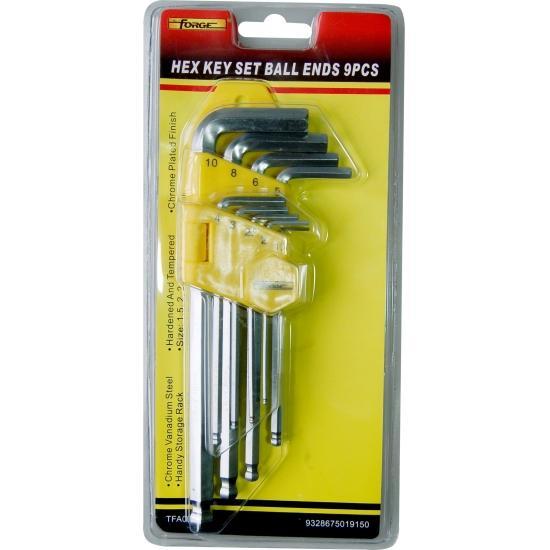 Hex Key Set Ball Ends 9 Pcs | Daraz.pk