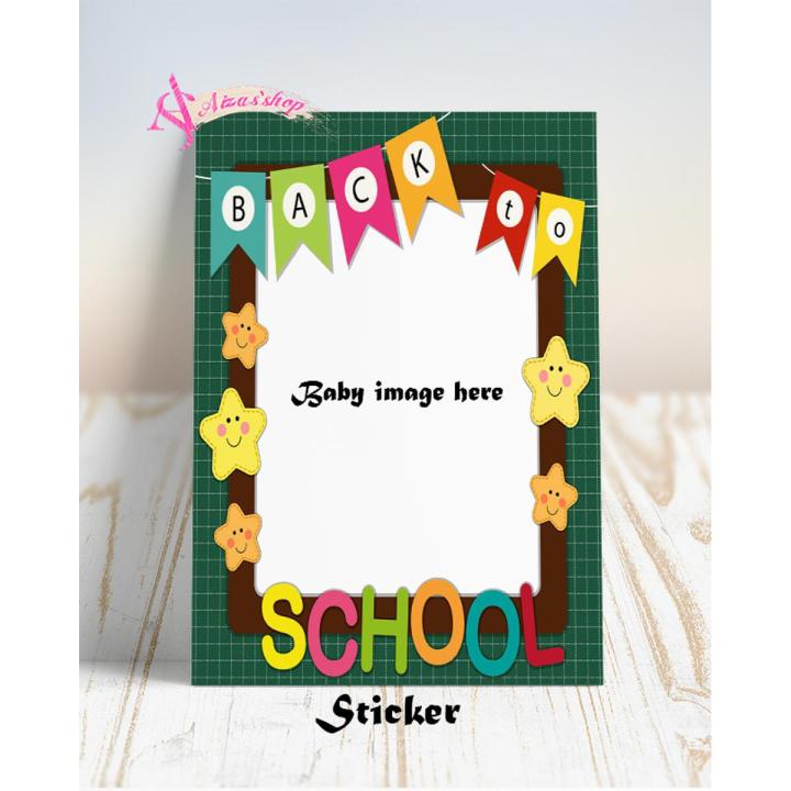 Back To School sticker | Daraz.pk