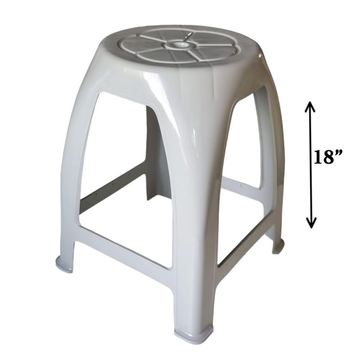 Eco-Friendly Elegance: Plastic Stools for Modern Living" | Daraz.pk