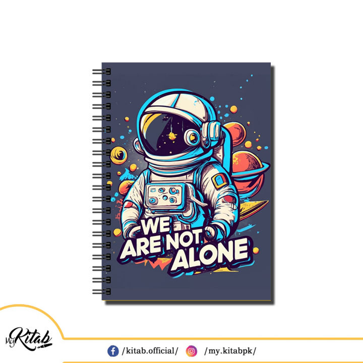 MyKitab - We Are Not Alone NoteBook A5 & A4 150 | 200 pages|Notebook ...