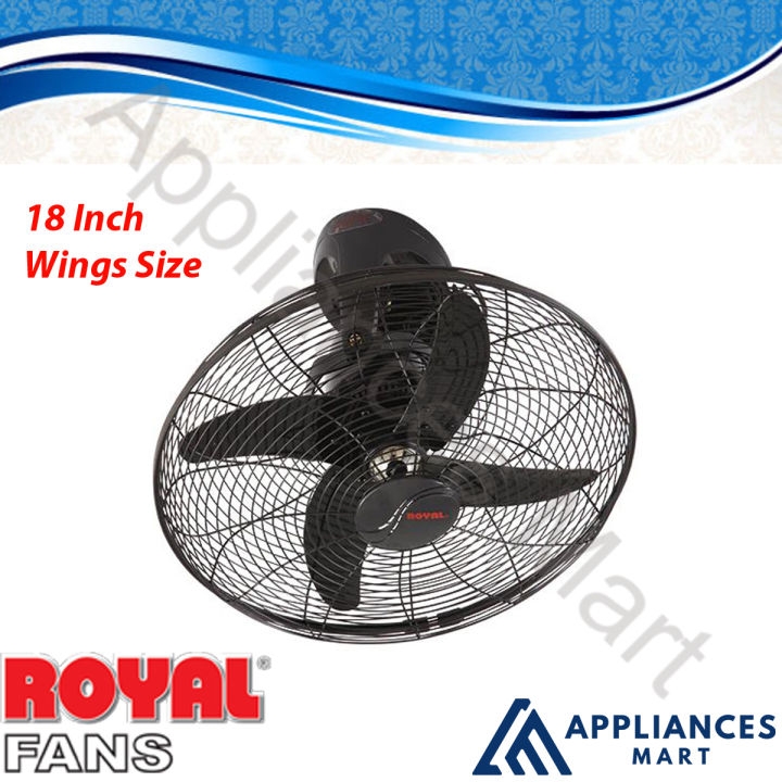 Royal Fans Circumatic Fan - Copper Winding - 18'' - Off White | Daraz.pk