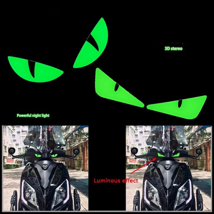 New Universal Headlight Stickers Waterproof Film Motorcycle Night ...