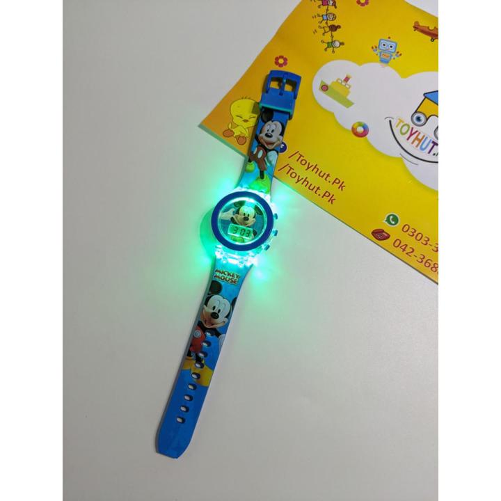 Mickey Mouse Digital Watch With RGB Light | Daraz.pk