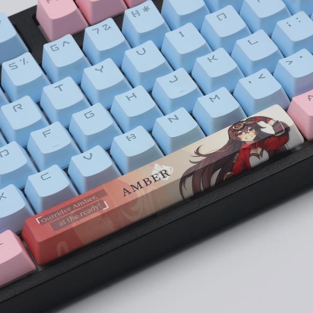 Genshin Impact Spacebar Keycap 6.25U PBT Multifunctional Gaming ...