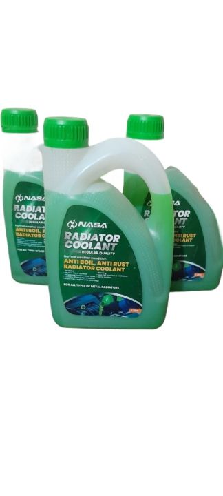 Car radiator coolant Nasa anti rust anti boiler coolant 1 liter bottle ...