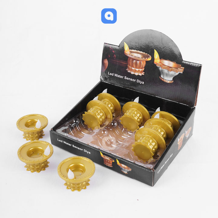 LED Water Sensor Floating Flameless Candles for Wedding Decoration ...