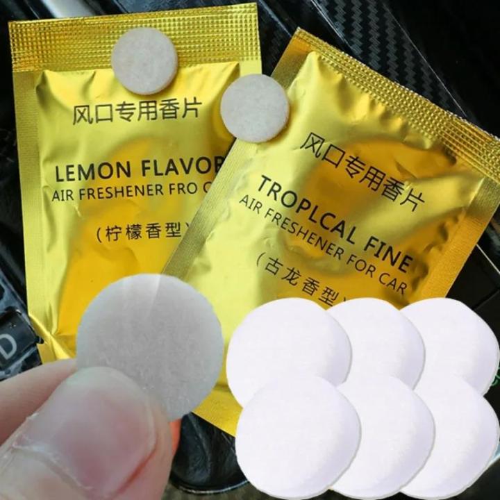 Fragrance Tablets for Car Air Outlet Universal Air Freshener Car Vents ...