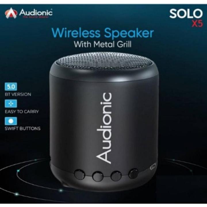 AUDIONIC WIRELESS SPEAKER SOLO X5 | Daraz.pk