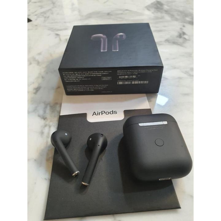 Telezone Apple_Airpods_Generation 2 Black A+ master_copy Wireless ...