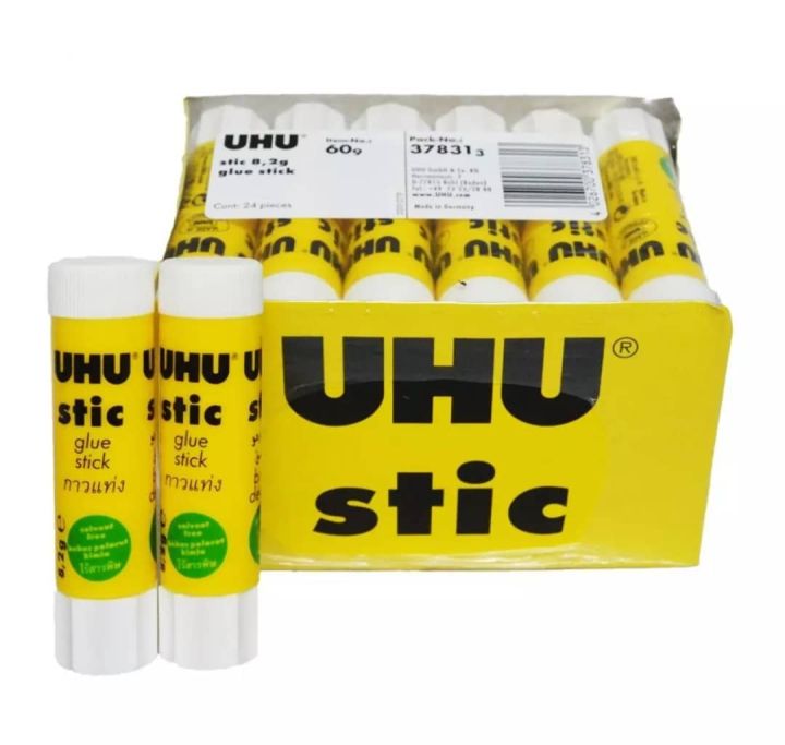 UHU Stic | Glue Stick | Small Size | 8.2g x 3 (pack of 3) | Daraz.pk