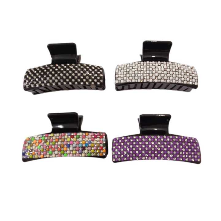 Maahin’s 4pcs imported Minimalist Style Color Hair Catch Clips Women ...