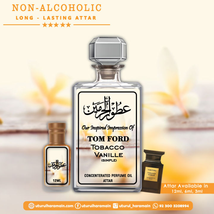 Tom Ford Tobacco Vanille (Simple) - ATTAR (Roll On Perfume Oil ...
