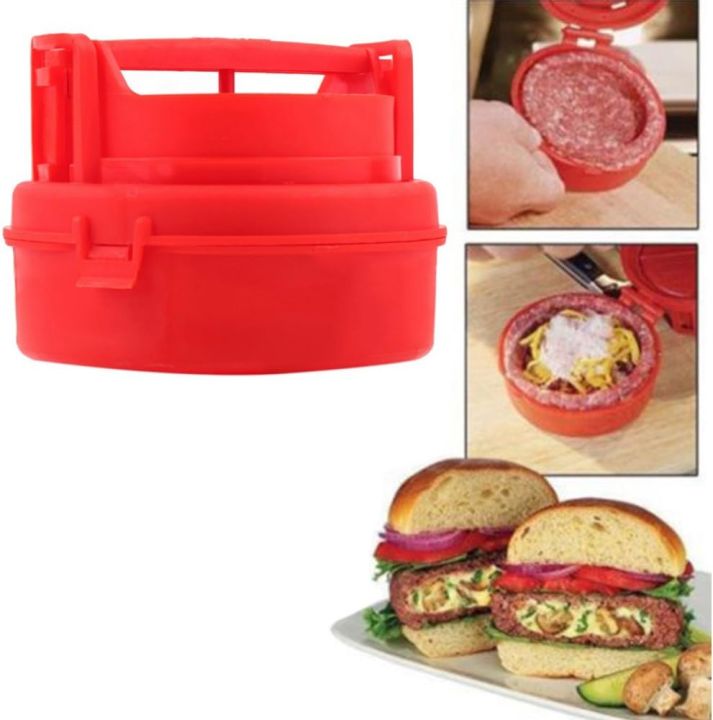 Stufz Stuffed Burger Press Patty Maker Juicy BBQ Grill As Seen On TV ...