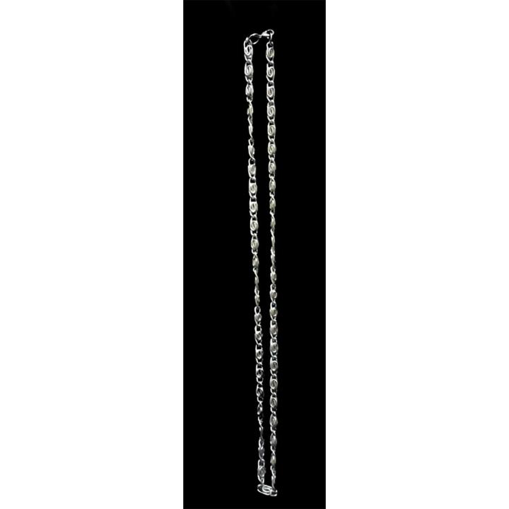 BEAUTIFUL NECK CHAIN FOR BOYS AND GIRLS IMPORTED METAL SILVER QWIS-2590 ...