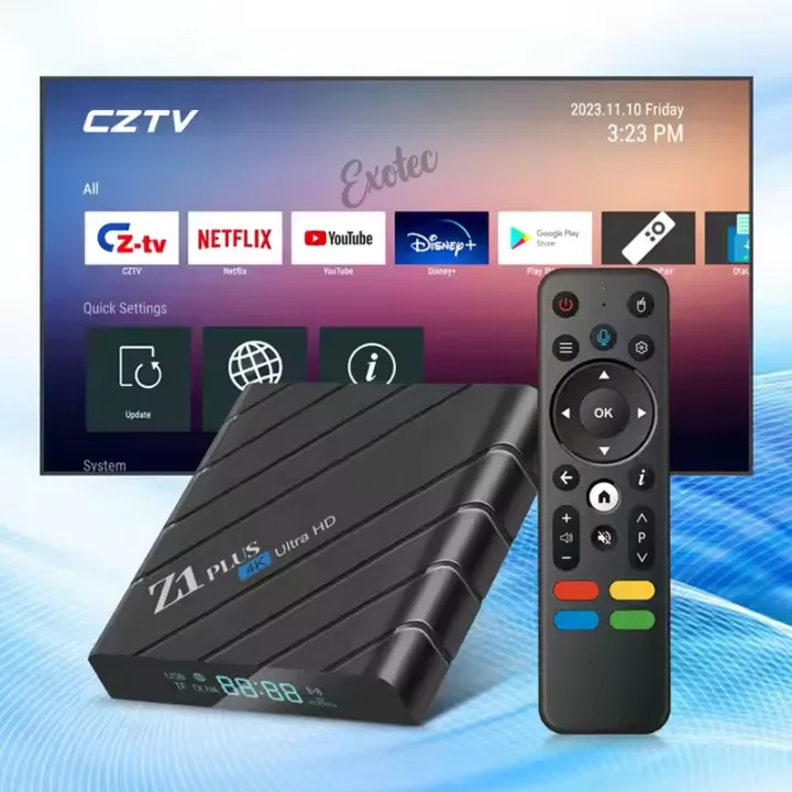 Z1 Plus Android Tv Box – Android 12 Allwinner H618 Quad Core Cortex ...