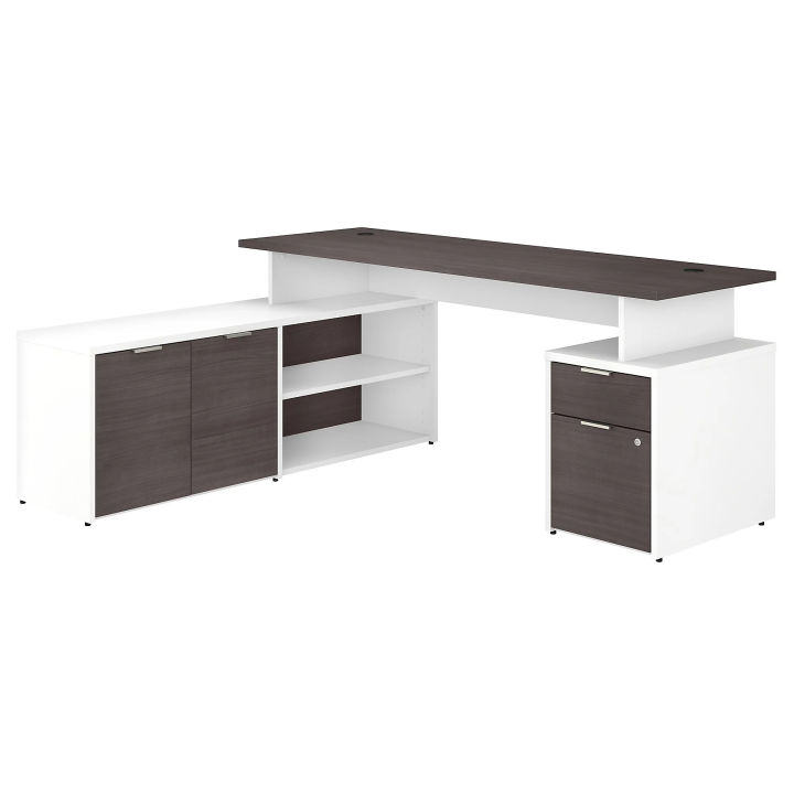 Little John72W L Shaped Desk with Drawers by Ironwood Furniture | Daraz.pk