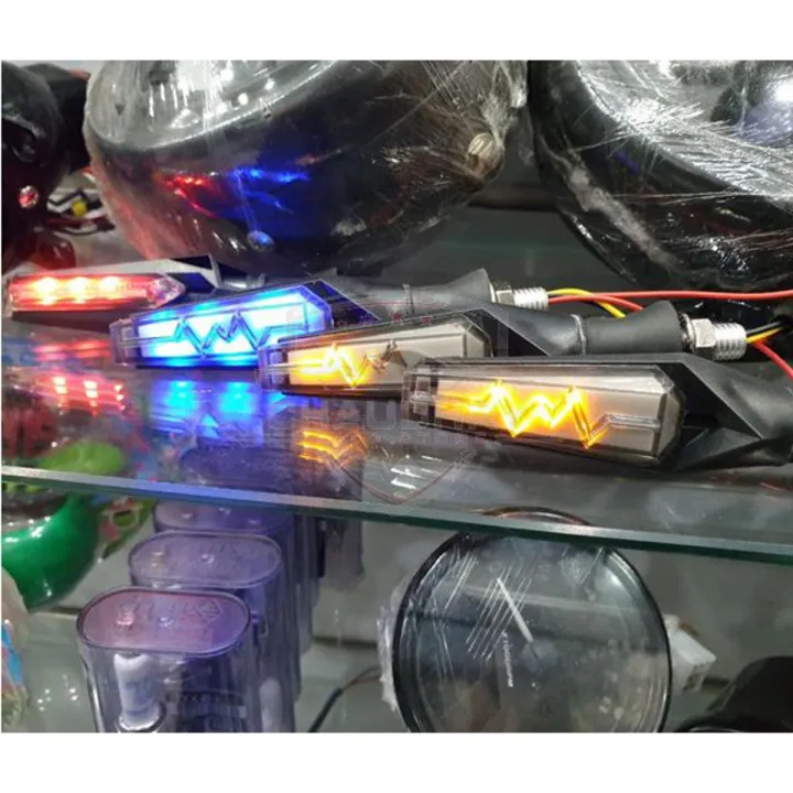 Bike Indicator ECG \ Heart Beat Style 2 Pcs Set | Daraz.pk