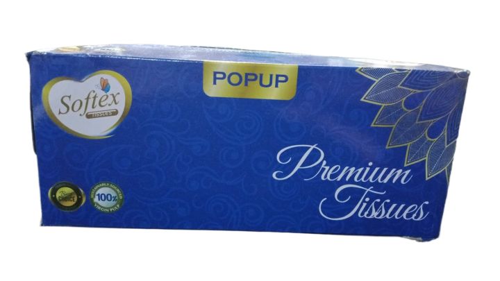 Softex Tissue Premium Quality Popup Tissues 300 Sheets 2ply Quality Product Guarenteed | Daraz.pk