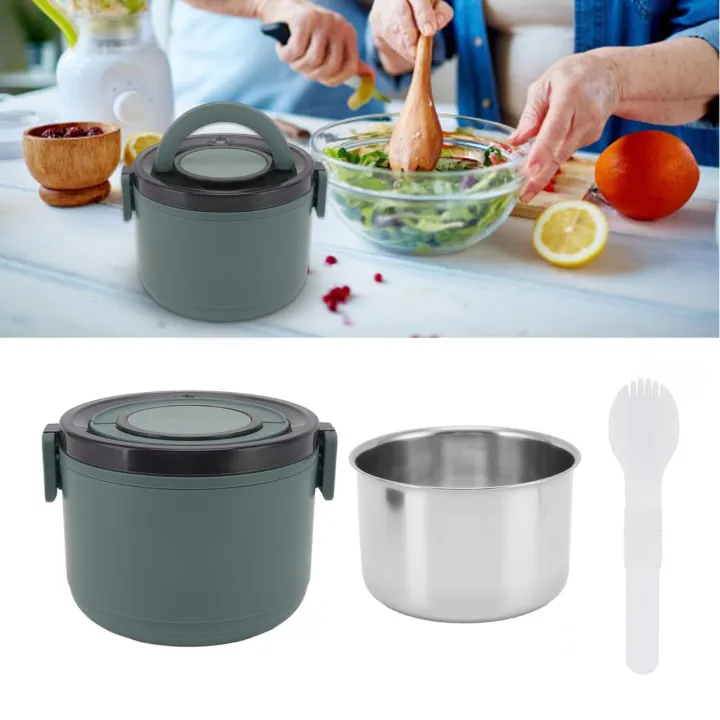 Lunch box Round Shape Lunch Box – One Layer | Stainless Steel Tiffin ...