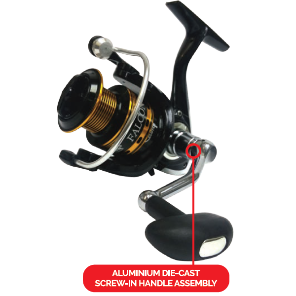 Pioneer Falcon fishing reel for freshwater & saltwater fishing | Daraz.pk