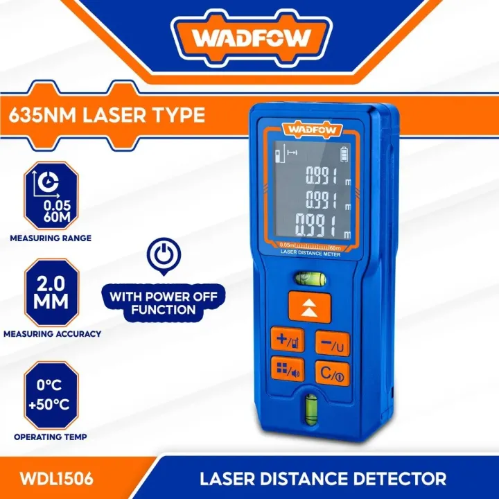 WADFOW Laser Distance Detector | Daraz.pk