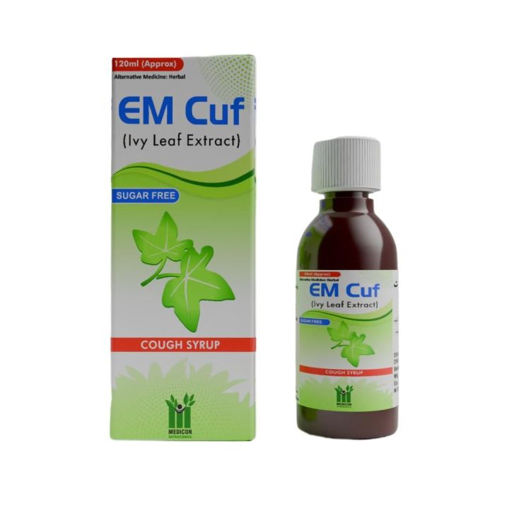 EM-CUF Syrup 120ML | Daraz.pk