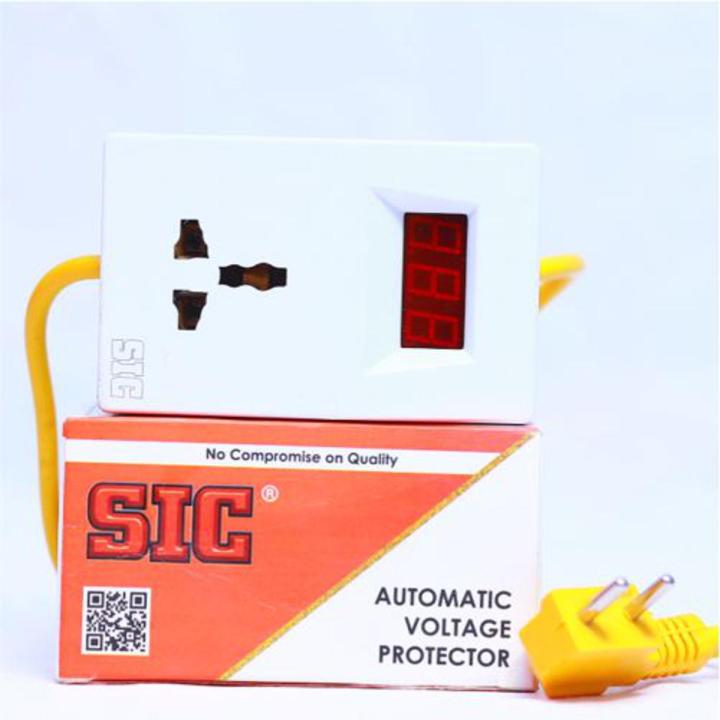 Automatic Voltage Protector With Digital Smart Monitor Electronic Equipment Over & Under Voltage ...