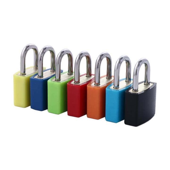 pcs Mini With 2 Keys Protect Privacy Multicolor Anti Theft Small Lock ...