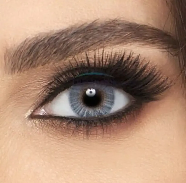 Shade Name: "RUSSIAN GREY", 7 Days Use, Soft Colored Contact Lenses ...