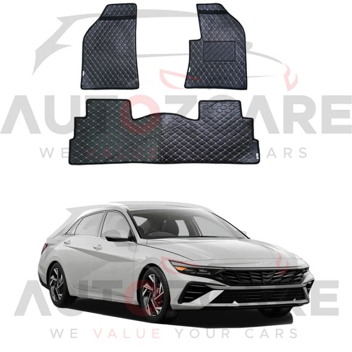 Hyundai Elantra EV 7D Floor Mat ( Flat Style ) - Model 2024-2025 | Daraz.pk