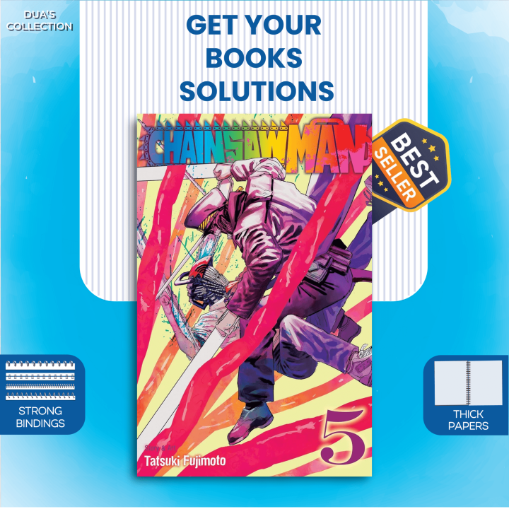 Chainsaw Man Volume. 5 by Tatsuki Fujimoto (Author)|Dua's Collection's | Daraz.pk