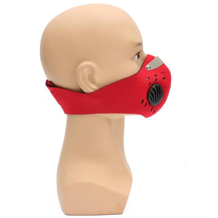 PM2.5 Outdoor Riding Mask Gas Filter Protection Face Dust Mask Head ...