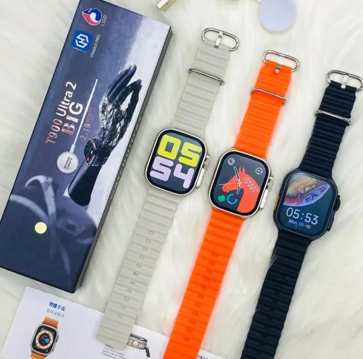 New T900 Ultra 2 Smartwatch- Big Display 2..19- Touch Screen Smart Watch- Full Touch Bluetooth ...