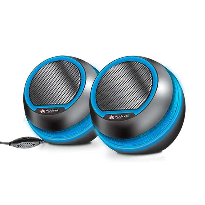 Audionic Octane U-15 Portable Multimedia 2.0 Speakers | USB Powered ...